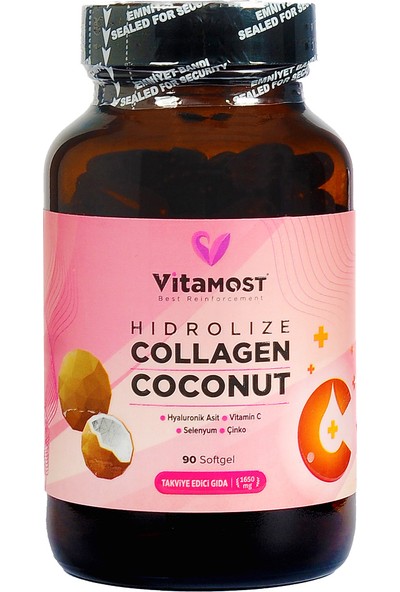 Vitamost Collagen & Coconut 90 Soft Jel
