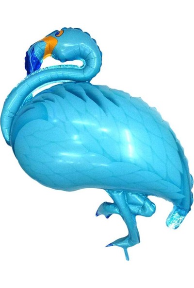 Deniz Parti Süsleri Mavi Flamingo Folyo Balon Deniz Parti Süsleri Mavi Flamingo Folyo Balon