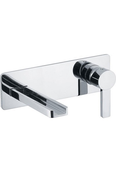 Bocchi Canyon Duvardan Ankastre Lavabo Bataryası Krom 1014 0043