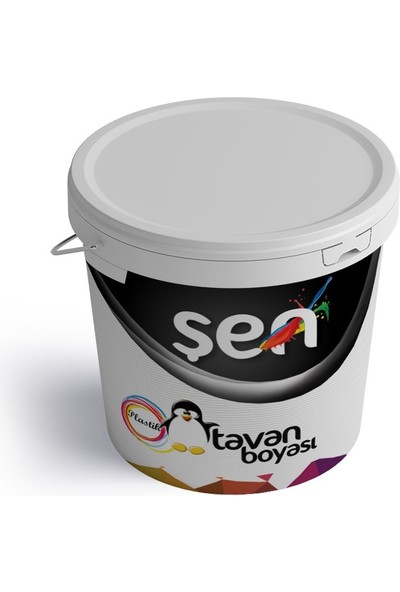 Şen Plastik Beyaz Tavan Boyası 2,5lt