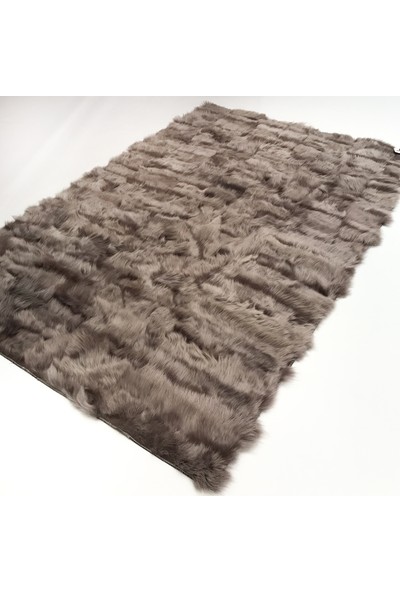 Eko Halı Toscana Gri Vizon Tüylü Tasarım Sade Desenli Deri Post Halı Eko Halı Toscana Gri Vizon Tüylü Tasarım Sade Desenli Deri Post Halı