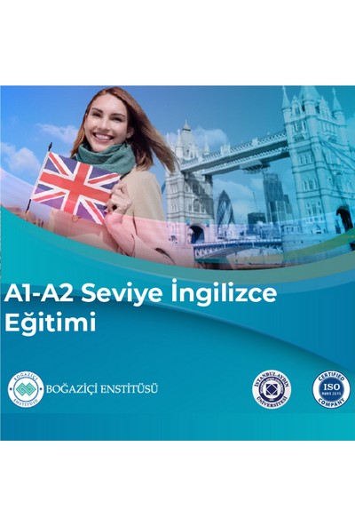 Boğaziçi Enstitüsü Ingilizce Kursu: Online Ingilizce Öğrenme (A1-A2 Seviye)