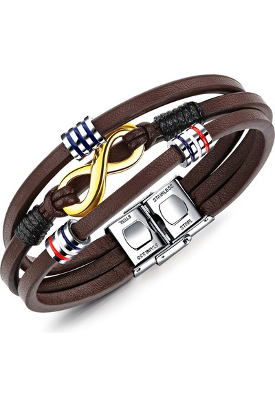 Wealthy Royal Club De Polo Barcelona Erkek Kahverengi Deri Bileklik-2 Parça (Yurt Dışından) Wealthy Royal Club De Polo Barcelona Erkek Kahverengi Deri Bileklik-2 Parça (Yurt Dışından)