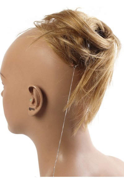 AYTUĞ PERUK Koyu Sarı Dağınık Topuz Tokası - Tel Ile Şekil Verilebilir Saç Aksesuarı - RKP2700-M27-144-613 AYTUĞ PERUK Koyu Sarı Dağınık Topuz Tokası - Tel Ile Şekil Verilebilir Saç Aksesuarı - RKP2700-M27-144-613