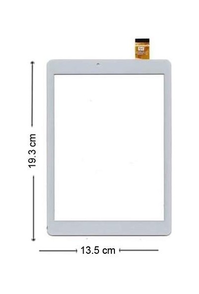 Hometech HT8C 8 Inç Beyaz Dokunmatik Ekran Hometech HT8C 8 Inç Beyaz Dokunmatik Ekran