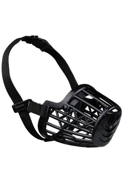 Trixie Köpek Plastik Ağızlık , S , 17CM,SIYAH