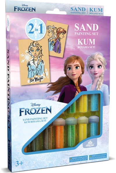 Kum Boyama Eğitici, Eğlenceli Aktivite Seti Karlar Ülkesi_frozen Elsa&anna 2'si 1 Arada_disney Ds-39 Kum Boyama Eğitici, Eğlenceli Aktivite Seti Karlar Ülkesi_frozen Elsa&anna 2'si 1 Arada_disney Ds-39