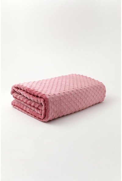 Burç Pearly Gül Kurusu Çift Kişilik Tomurcuk Soft Battaniye