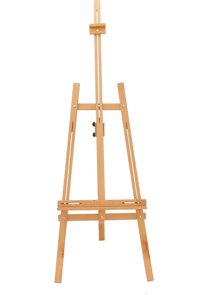 Sosyete Marangoz Şövale 172 cm Ayarlanabilir Ahşap Resim Şövalesi