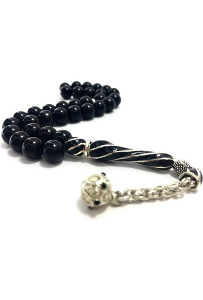 Tesbih Perver Mineli Akik Doğal Taş Tesbih