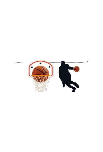 Parti Dünyası Basketbol Özel Kesim Banner Afiş 260 cm Parti Dünyası Basketbol Özel Kesim Banner Afiş 260 cm