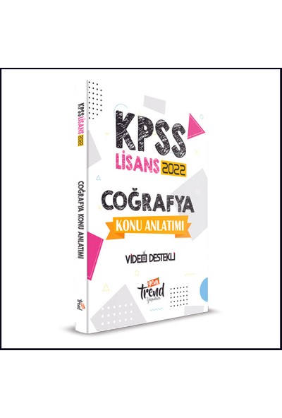 Yeni Trend Yayınları KPSS 2022 Coğrafya Konu Anlatımlı Yeni Trend Yayınları KPSS 2022 Coğrafya Konu Anlatımlı
