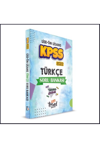 Yeni Trend Yayınları KPSS 2022 Lise Ön Lisans Türkçe Çözümlü Soru Bankası Yeni Trend Yayınları KPSS 2022 Lise Ön Lisans Türkçe Çözümlü Soru Bankası