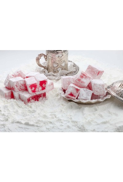 Haluk Aydın Kuruyemiş Gül Aromalı Lokum 1200 gr Haluk Aydın Kuruyemiş Gül Aromalı Lokum 1200 gr