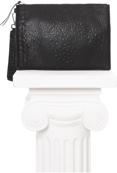 GIZIA Siyah Clutch Çanta