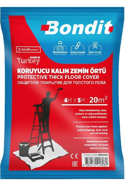 Bondit Kalın Koruyucu Zemin Örtüsü 20M²