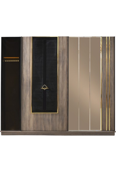 Eymense Carmen Sürgülü Kapaklı Gardırop