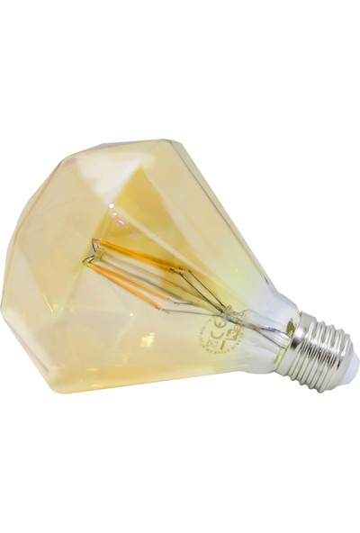 K2 KES636 Cob Flm. Amp. Dıamond Type 6W E27 Gunısıgı Dımmable