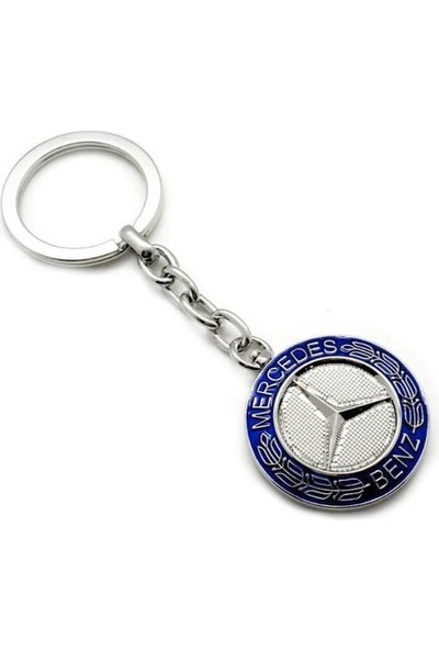 Gardenauto Mercedes Anahtarlık 3D Metal Otomobil Anahtarlığı - Mineli Kaplamalı