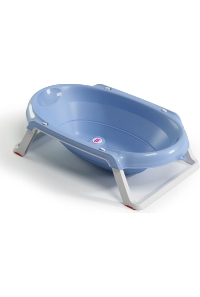 Okbaby Onda Slim Katlanır Bebek Küveti / Mavi