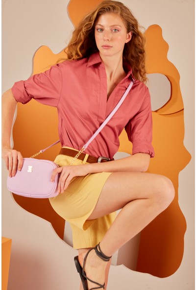 Pierre Cardin 05PO22Y1543-P LI Kadın Print Lila Çapraz Çanta Pierre Cardin 05PO22Y1543-P LI Kadın Print Lila Çapraz Çanta