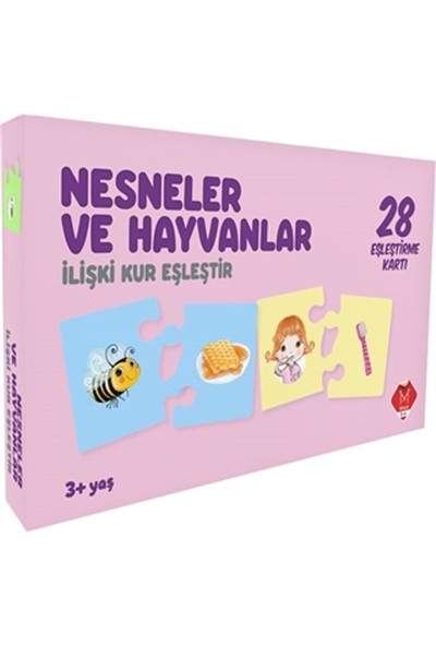Adım Adım MİKA-2000207 Nesneler ve Hayvanlar - Ilişki Kur Eşleştir / +3 Yaş Adım Adım MİKA-2000207 Nesneler ve Hayvanlar - Ilişki Kur Eşleştir / +3 Yaş