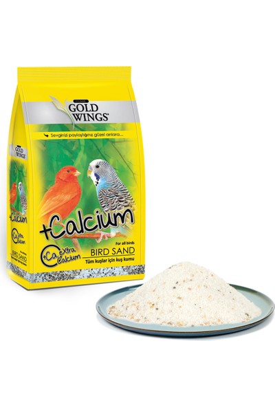 Gold Wings Mineralli Kuş Kumu 250 gr