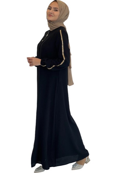 esranur Yeni Şeritli Ferace esranur Yeni Şeritli Ferace