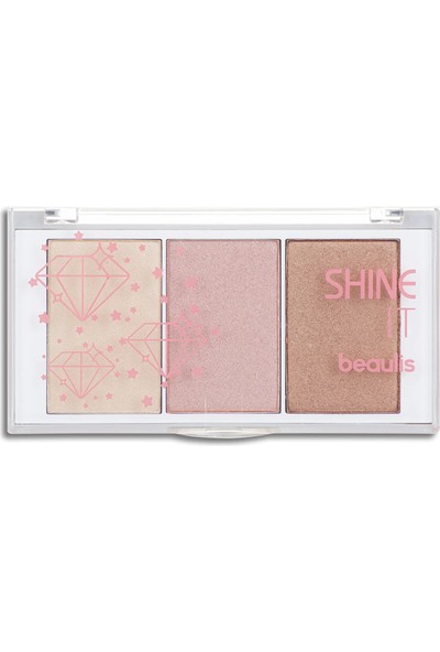 Beaulis Shine It Strobing Palette Aydınlatıcı Paleti 922 Cool Light Beaulis Shine It Strobing Palette Aydınlatıcı Paleti 922 Cool Light