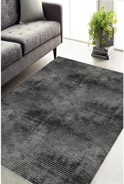 WOOLLY Halı Düz Antrasit Gri Halı (Makinada Yıkanabilir Kaymaz Dot Taban) -WL1133 WOOLLY Halı Düz Antrasit Gri Halı (Makinada Yıkanabilir Kaymaz Dot Taban) -WL1133