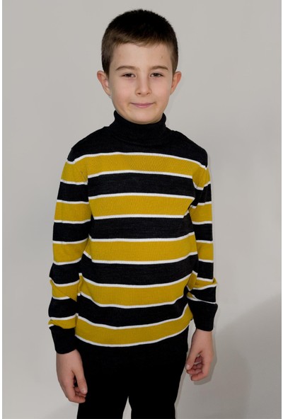 Alexandergardı Çocuk Balıkçı Yaka Şeritli Kazak (C21-1874900)