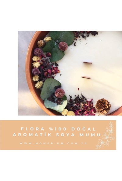 Flora Aromatik Soya Mumu