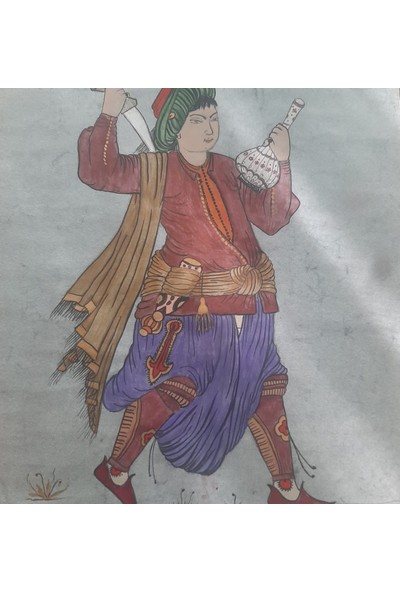 Suluboya Minyatür Levni Replikası