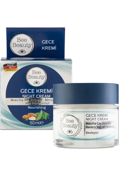 Bee Beauty Matcha Gece Kremi 50 ml Bee Beauty Matcha Gece Kremi 50 ml