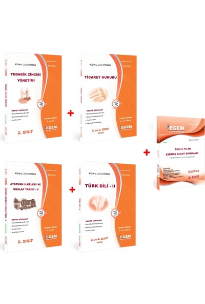 Egem Yayınları AÖF Işletme 2 Sınıf Bahar Dönemi 4 Dönem Konu Anlatımlı Soru Bankası + Çıkmış Egem Yayınları AÖF Işletme 2 Sınıf Bahar Dönemi 4 Dönem Konu Anlatımlı Soru Bankası + Çıkmış