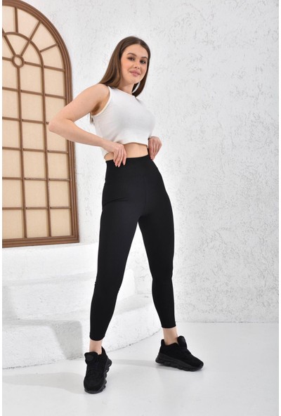 Rüya Mood Yüksek Bel Fitilli Toparlayıcı Tayt