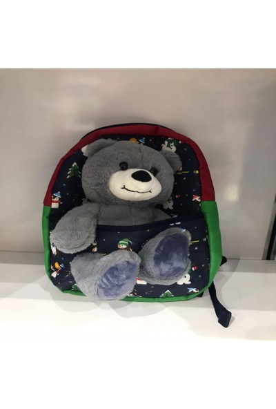 Ayıcıklı Peluş Çanta