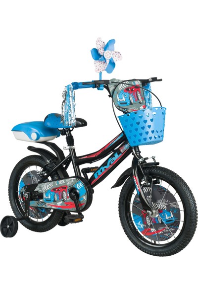 Rival Ranger 16 Jant Çocuk Bisikleti 4-7 Yaş Zil. Rüzgar Gülü, Sepet, Püskül Dahil Rival Ranger 16 Jant Çocuk Bisikleti 4-7 Yaş Zil. Rüzgar Gülü, Sepet, Püskül Dahil