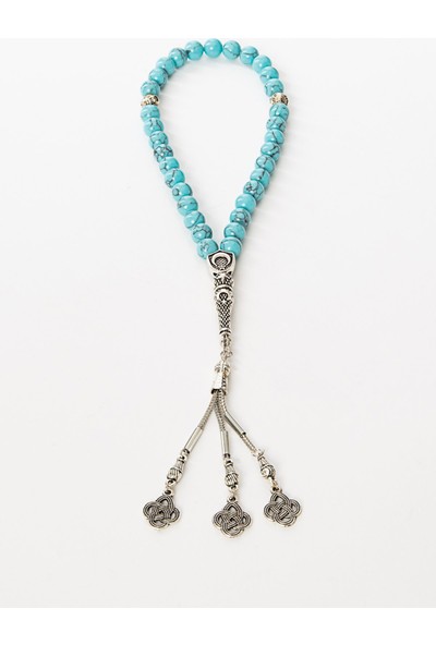 Zeynep Büyükbay Firuze Doğal Taş Tesbih 33'lü