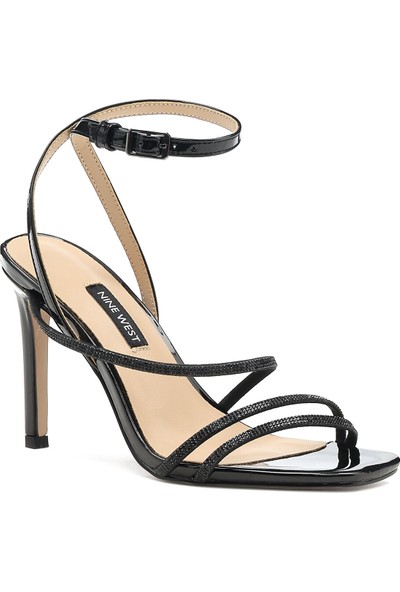 Nine West Lepa 2fx Siyah Kadın Topuklu Sandalet