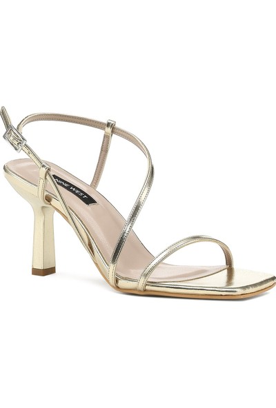 Nine West Funt 2fx Altın Kadın Topuklu Sandalet