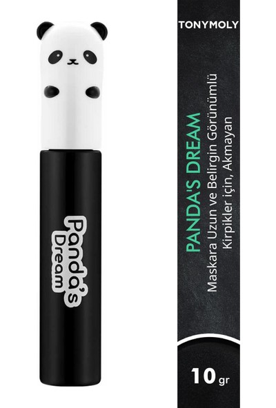 Tonymoly Maskara Panda's Dream Uzun Kirpikler Bambu Siyah Renk 10gr