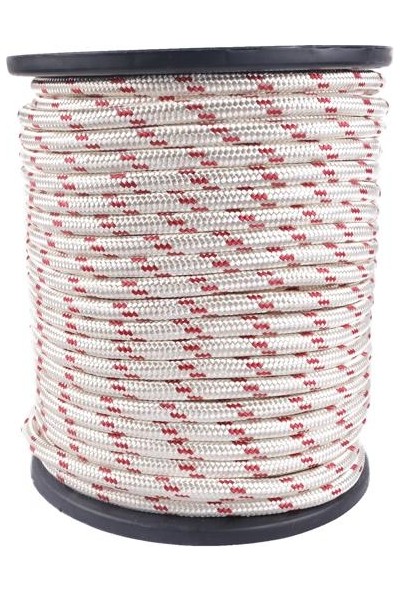 10 mm Iskota Halat - Parlak Örgülü Polyester Halat -Batan Halat - 25 Metre