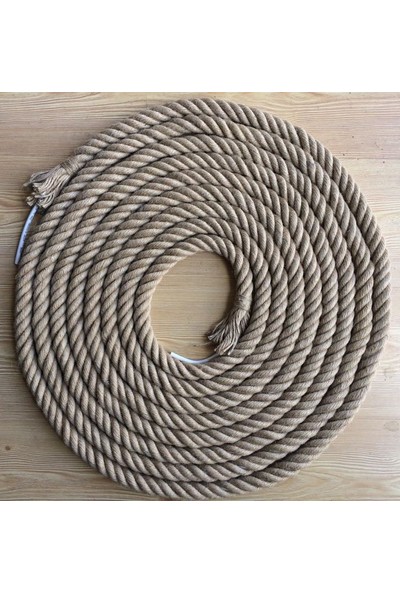 30 mm Kablolu Jüt Halat 3 Metre 30 mm Kablolu Jüt Halat 3 Metre