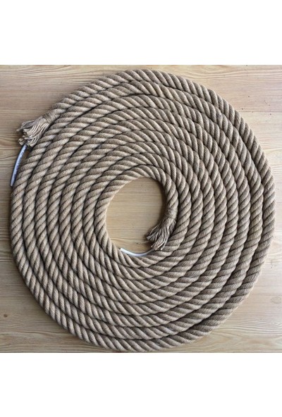 Molhalat 20 mm Kablolu Jüt Halat 10 Metre Molhalat 20 mm Kablolu Jüt Halat 10 Metre