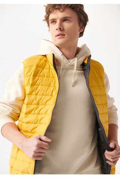 Mavi Erkek Sarı Yelek 0110023-71335