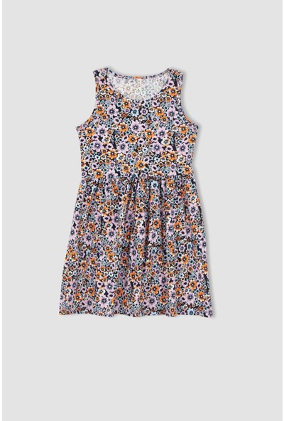 DeFacto Regular Fit Pamuklu Elbise T2575A622SM