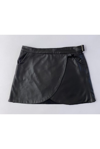 Cichlid Kız Çocuk Deri Görünümlü Etek Cichlid Kız Çocuk Deri Görünümlü Etek