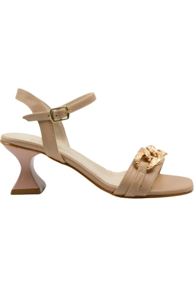 PeriDen Life Style Taşlı Topuklu Abiye Kadın Ayakkabısı