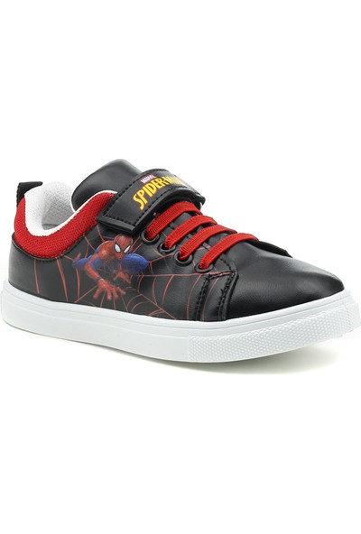 Spiderman KUNZOT.F2FX Siyah Erkek Çocuk Sneaker
